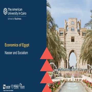 Lecture Notes 1- Nasser and Socialism (1).pptx