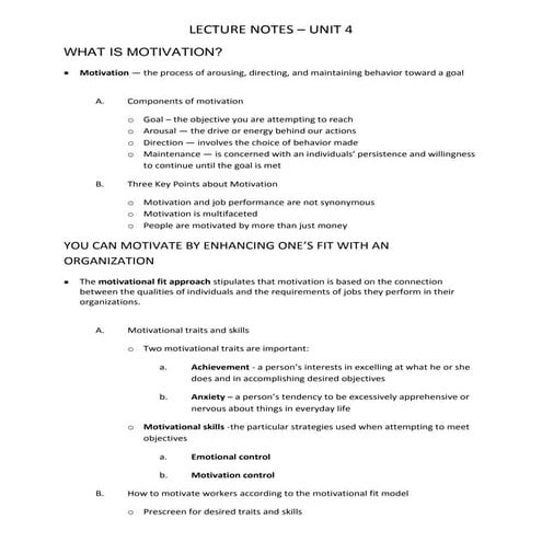 Lecture notes4 | DOCX | Careers