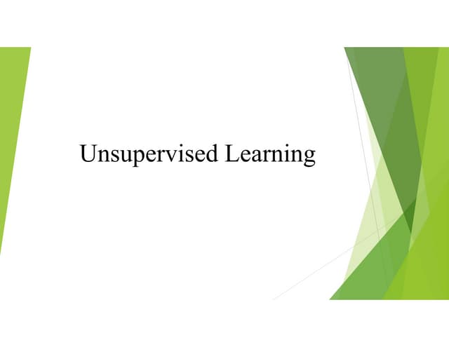 Lecture Notes 4 -Soft Computing- Unsupervised learning reduced.pdf Lecture Notes 4 -Soft Computing- Unsupervised learning reduced.pdf
