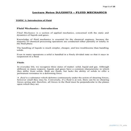 Lecture notes djj20073 t1 (1) | PDF