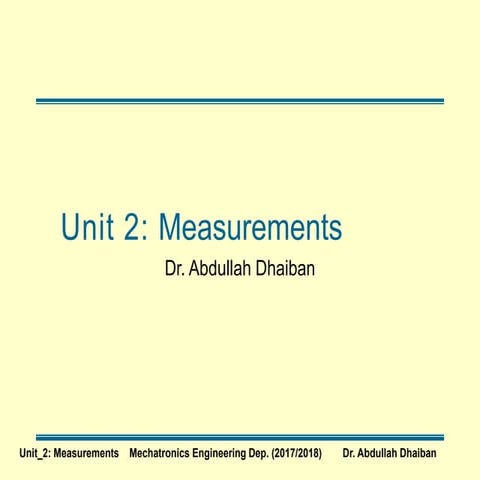 Measurements tools | PPT