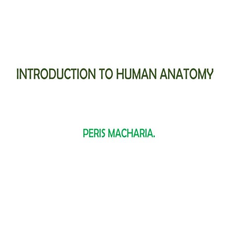 LECTURE ONE.pptx edited by pantic miazga oguda | PPT