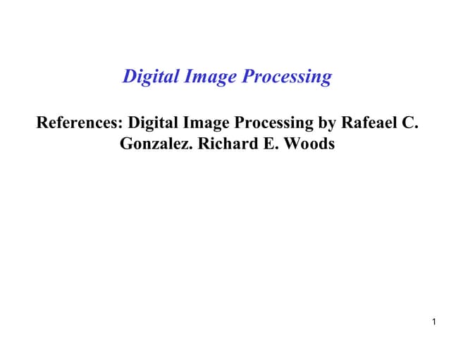 DIGITAL IMAGE PROCESSING | PPTX