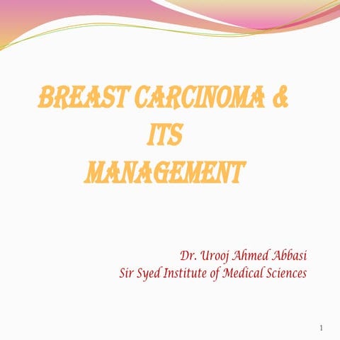 lecture on malagnacy of breast2021..pptx