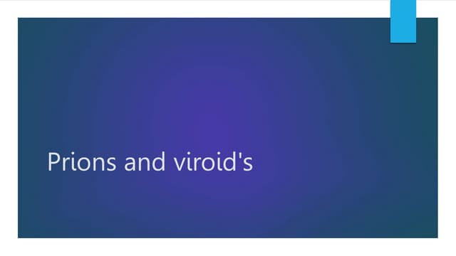 Viroids | PPTX