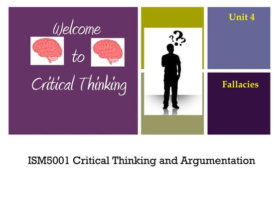 READING – Common Fallacies (or Errors) In Reasoning Rev. Jul.docx ...