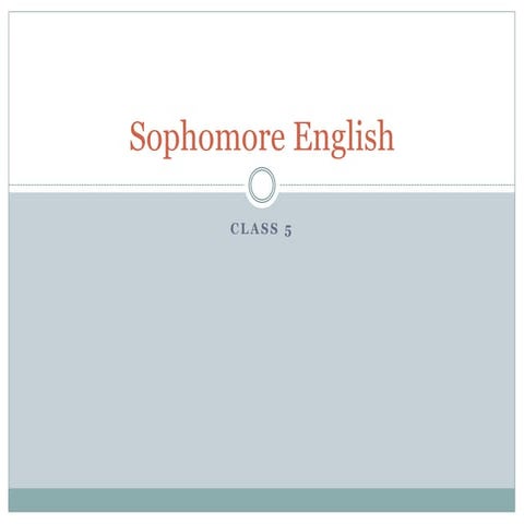 Lecture ready class 5 | PPT