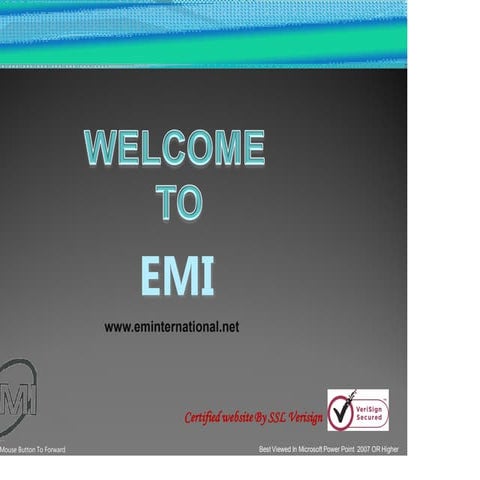 emi business plan | PPT