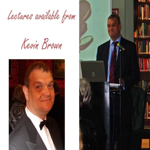 Lectures Available From Kevin Brown | PPT