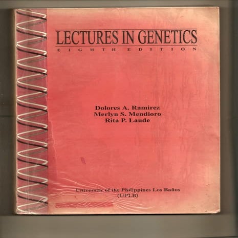 Lectures in genetics 8th edition | PDF