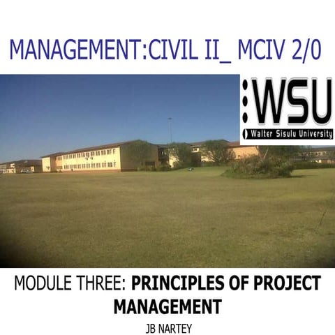 Lecture slides3; Basic Project Management | PPT