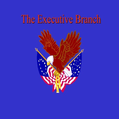 The Executive Branch | PPT