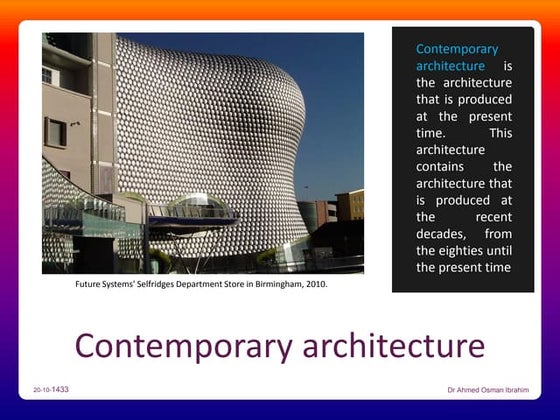 Architectural case study on gardens by the bay | PPT