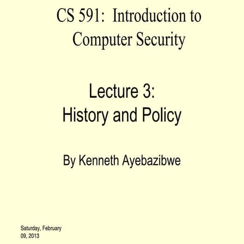 Lecture Two Ppt