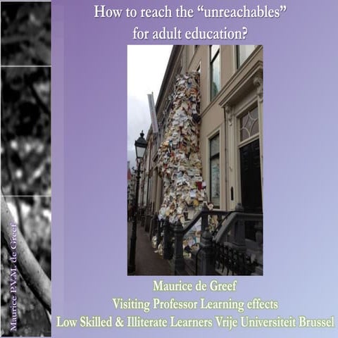How to reach the unreachables in Adult Education | PPT