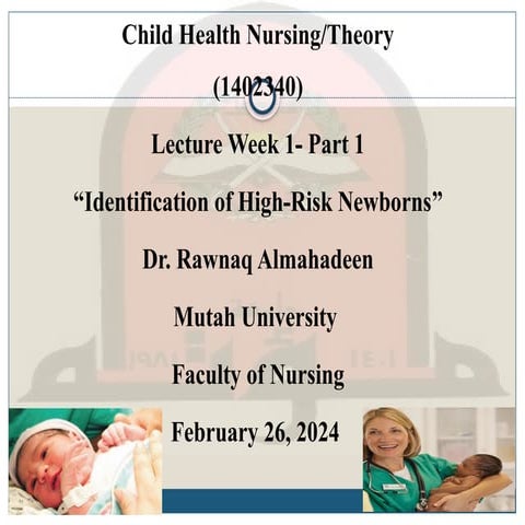 Lecture week 1- Part one 1.pptx and then I will | PPT