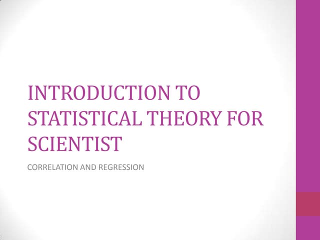 Correlation Analysis Ppt