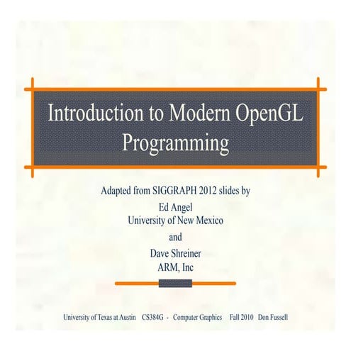 Lectureall Opengl Complete Guide Tutorialpdf 7223