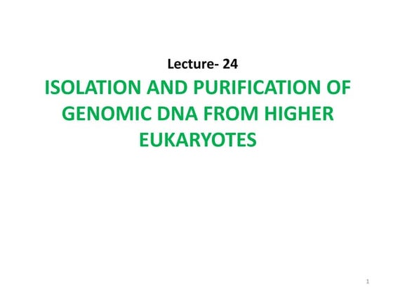 L21. techniques for selection, screening and characterization of ...