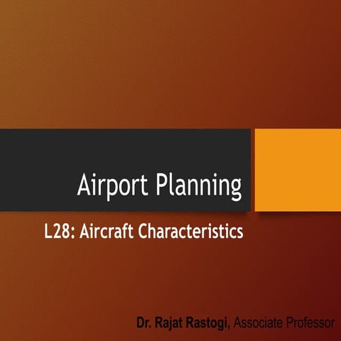 aircraft characteristics | PDF