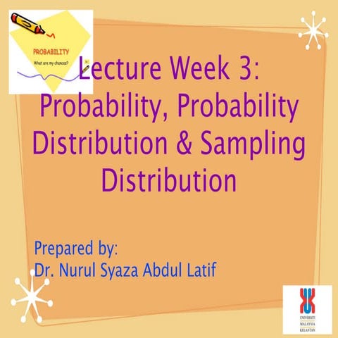 Lect w3 probability | PDF
