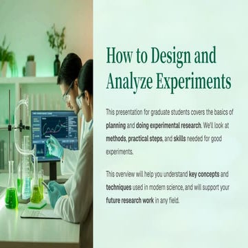 Experimental Method of Data Collection | PPSX