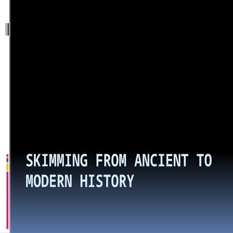 HISTORY ORIENTATION CLASSES FOR BEGINERS .pptx