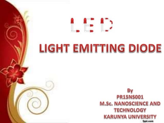 Opto electronics devices | PPT