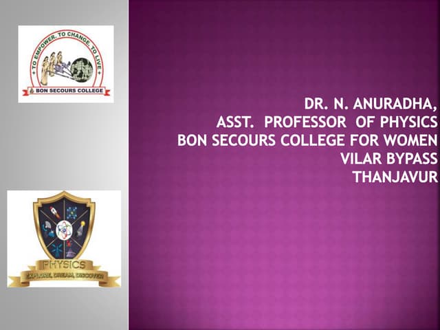 Modulation of LED | PPTX