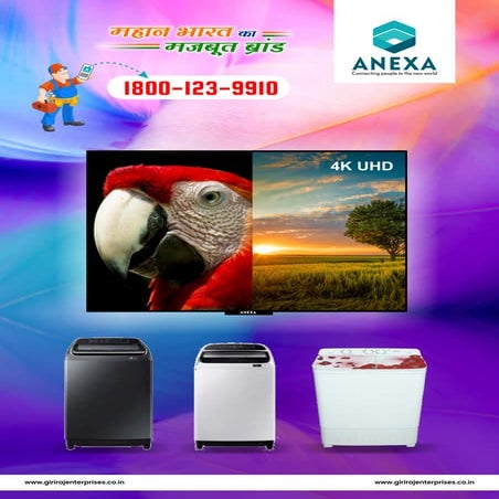 Anexa Smart Tv & Washing Machine | PDF