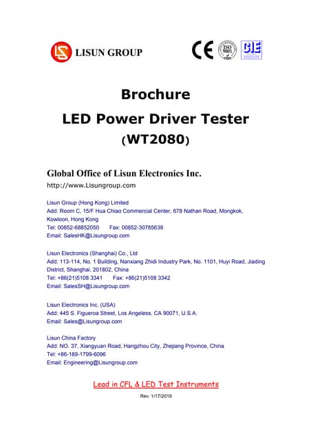 LED Power Driver Tester | PDF