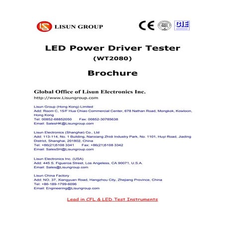 LED Power Supply Tester | PDF