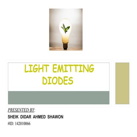 Led presentation | PPT
