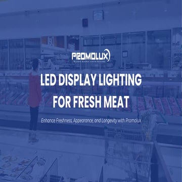 LED Display Lighting for Fresh Meat.pdf. | PDF