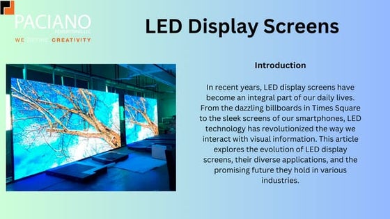 What Is an LED Screen Wall? LED Screens for Events Explained | PPT