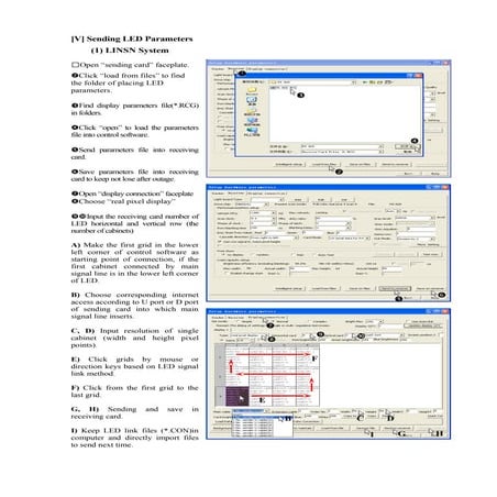 Led display user manual-1-1 | PDF