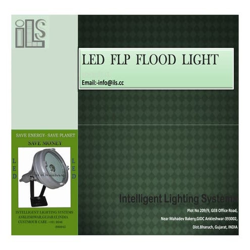 LED FLP FLOOD LIGHT PDF | PDF