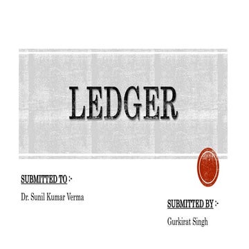Ledger | PPT