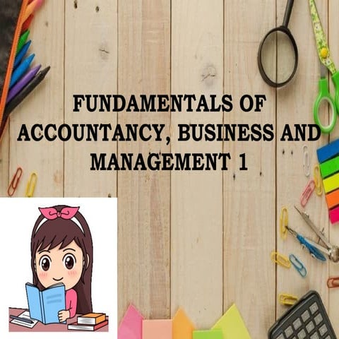 Fundamentals of Accounting - Posting & Trial Balance | PPTX