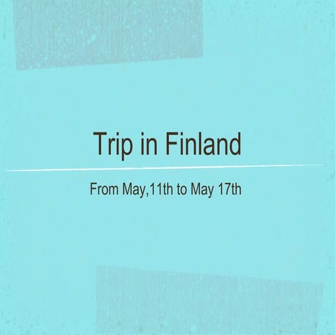 3rd wewf meeting in Ristiina by Victoire | PPT