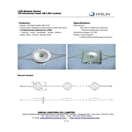 Hisun lighting co.,limited