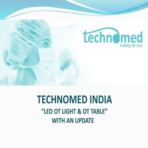 Technomed Led ot light catalog | PPTX | Cameras and Camcorders ...