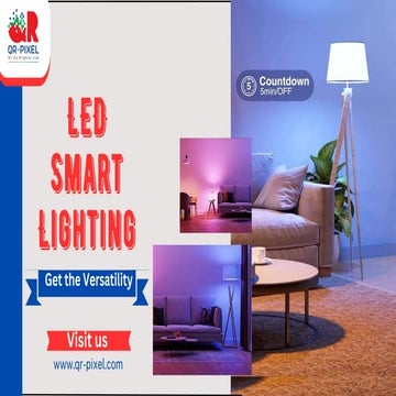 Led Smart Lighting Products Pptx