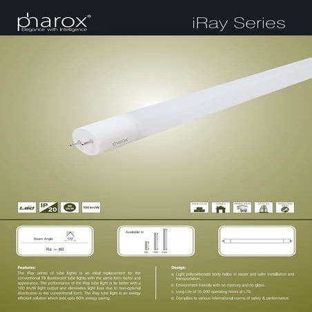 LED Tube Light I ray Series | PDF