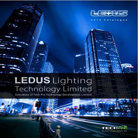 Ledus LED Lighting Manufacturer's Catalogue | PDF