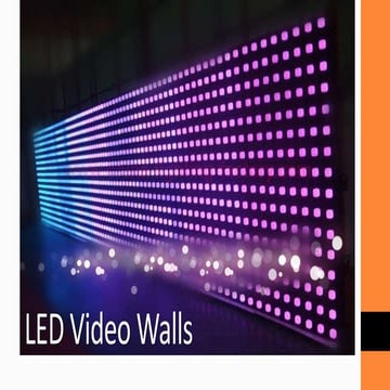 LED Video Walls | PPTX