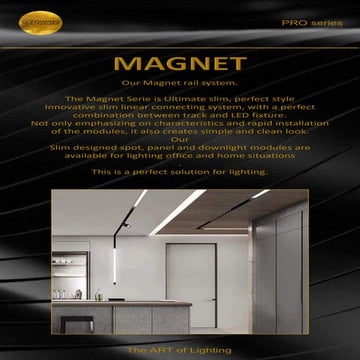 Magnet Rail System - Flexible Lighting Solution | PDF