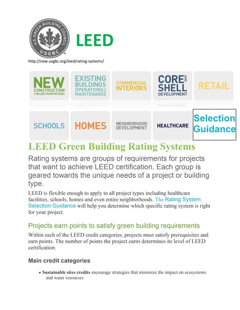 Leed | PPTX | Indoor Environmental Quality | Home & Garden