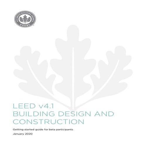 Leed v4.1 bd_c_guide_1.2020