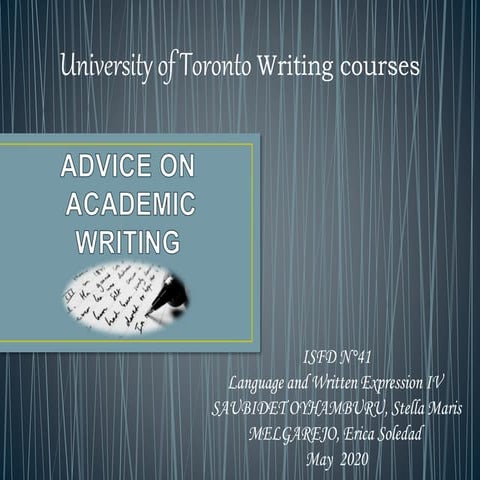 Lee iv academic writing | PPT